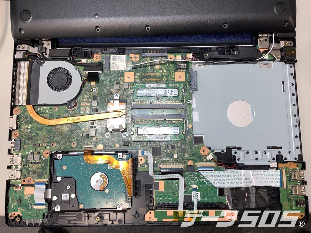 TOSHIBA dynabook B65/D HDDからSSDに換装 - データSOS